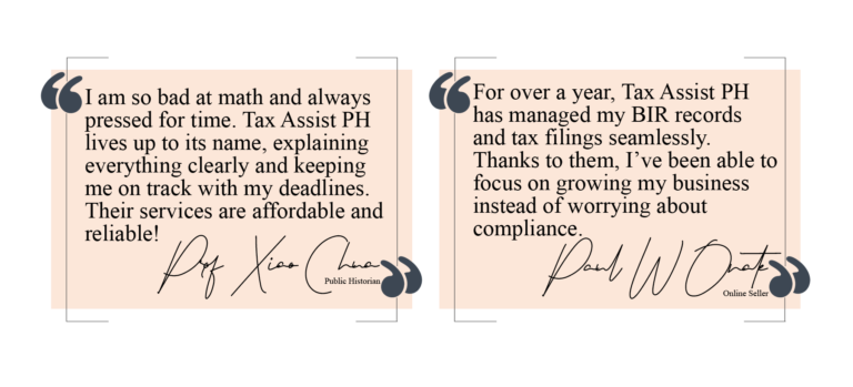 Tax Assist PH - Your Partner in Simplifying Philippine Taxes